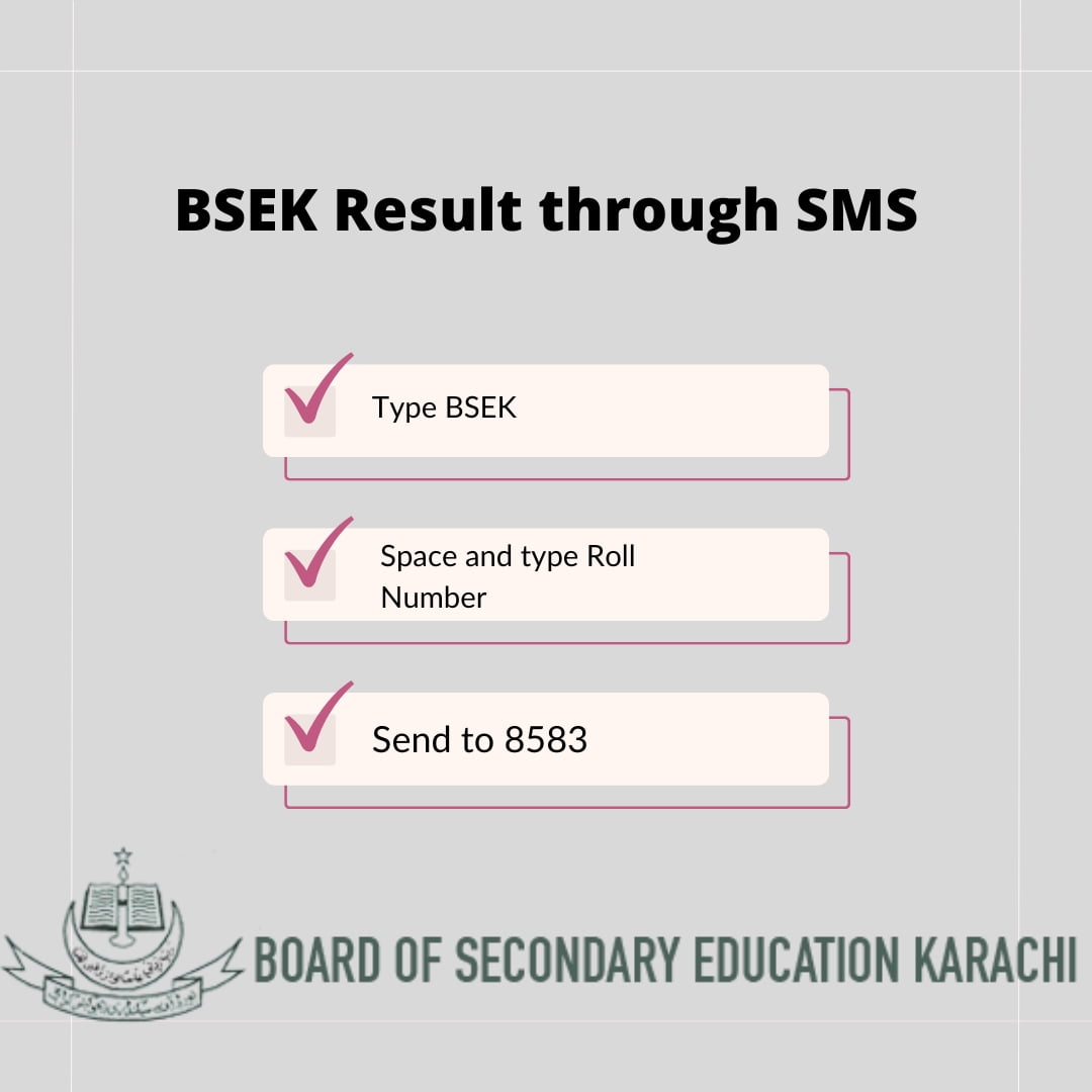 BSEK Karachi Board 9th Class SSC Part -1 Result 2022 for Science Group