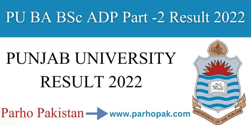 Punjab University PU MA MSc Part 1 Annual Result 2022 Announced on 27th ...