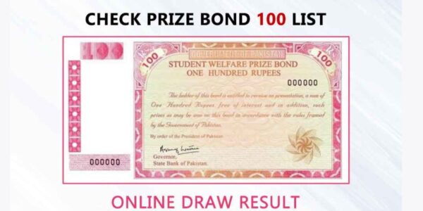 Prize Bond Schedule 2021 - National Savings of Pakistan