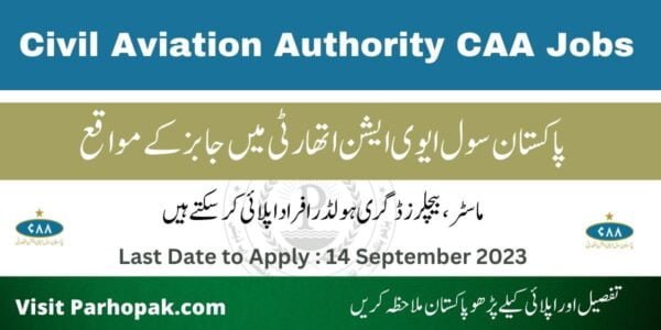 PCAA Pakistan Civil Aviation Authority Latest Jobs 2023 Apply Online