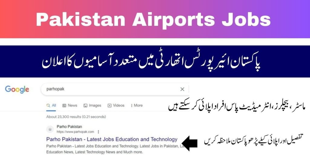 Parho Pakistan - Latest Jobs Education and Technology