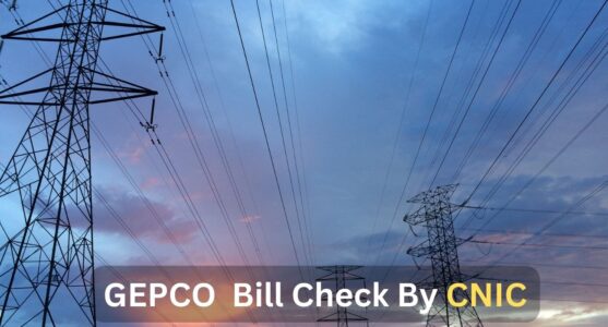 Check Your GEPCO Bill Online By Using CNIC Number