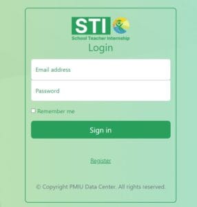 stiadmin.pesrp.edu.pk login for Head Teacher to Mark STI Interview Marks